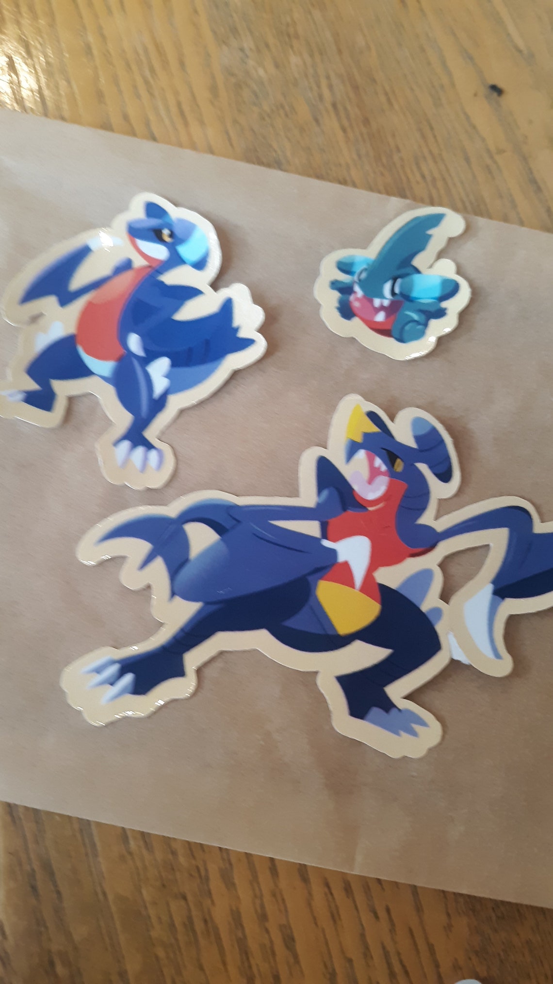 Garchomp Line Sticker Pack Pokemon Sticker High Quality - Etsy