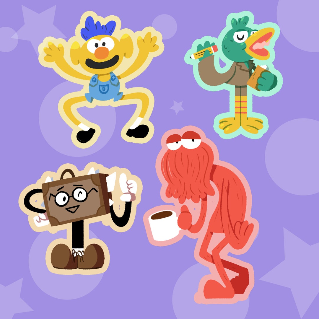 Don't Hug Me I'm Scared Decals 2 4 Pack DHMIS, Colorful Sticker, High ...