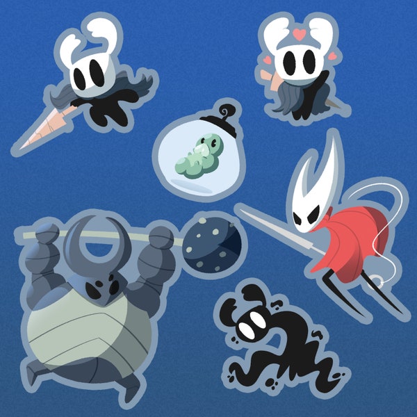 Hollow Knight Laptop Stickers - Etsy