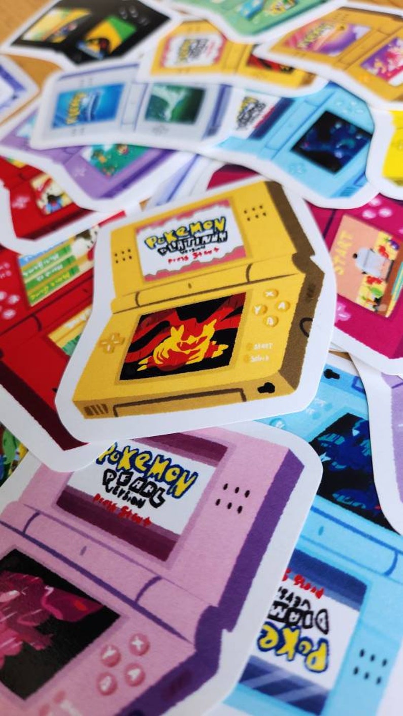 Nintendo DS Stickers Nintendo Sticker Great Gift High - Etsy