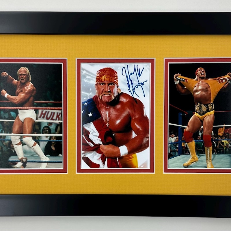 Wwe Autograph Picture - Etsy