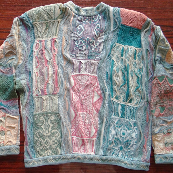 Coogi Sweater - Etsy