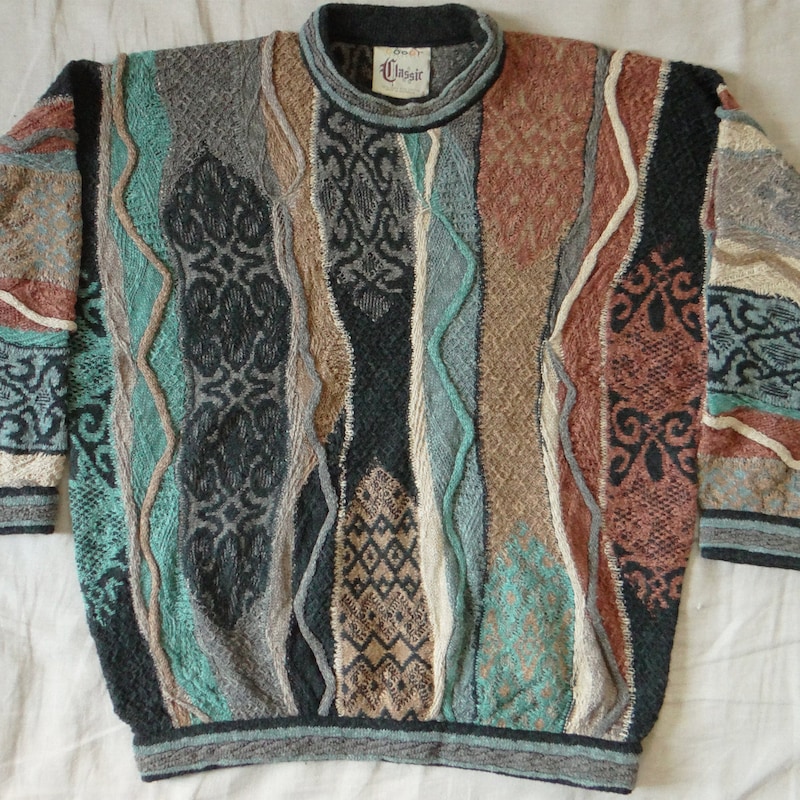 Coogi Sweater - Etsy