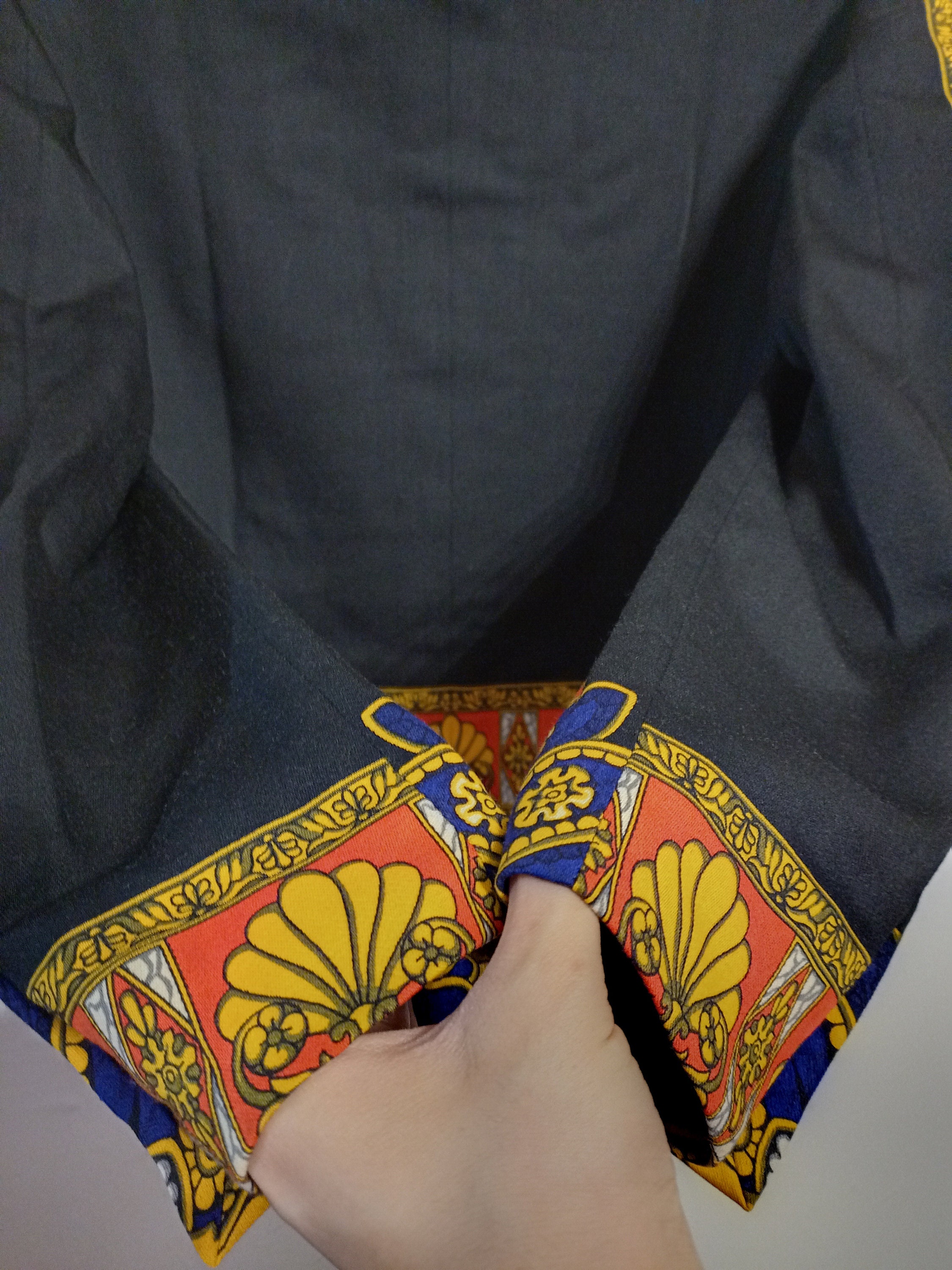 90s Gianni Versace ISTANTE Shell Flowers Meander Print Pattern - Etsy