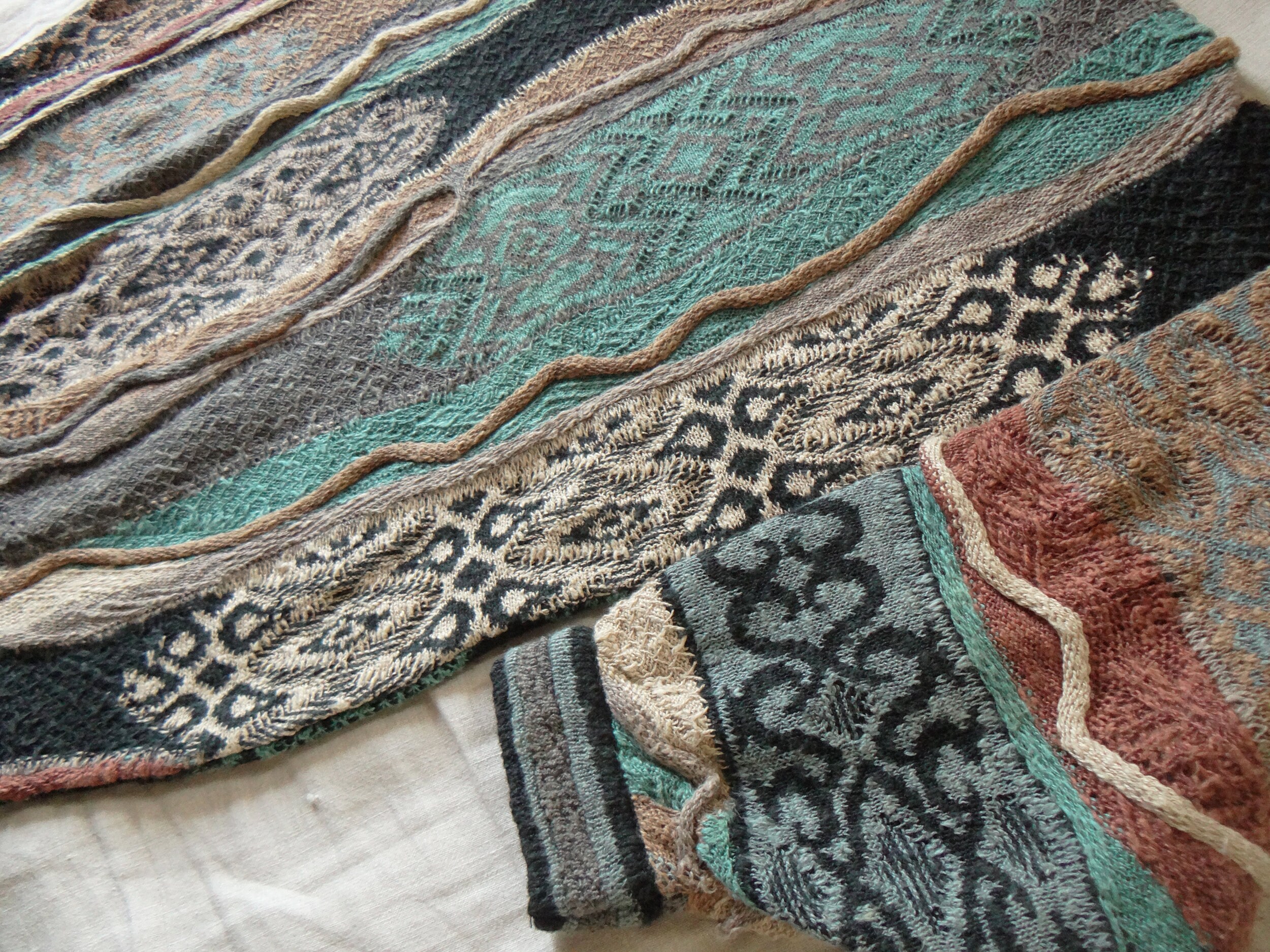 Coogi Classic Rococo Vaporwave Pattern Multicolor Sweater Knit - Etsy