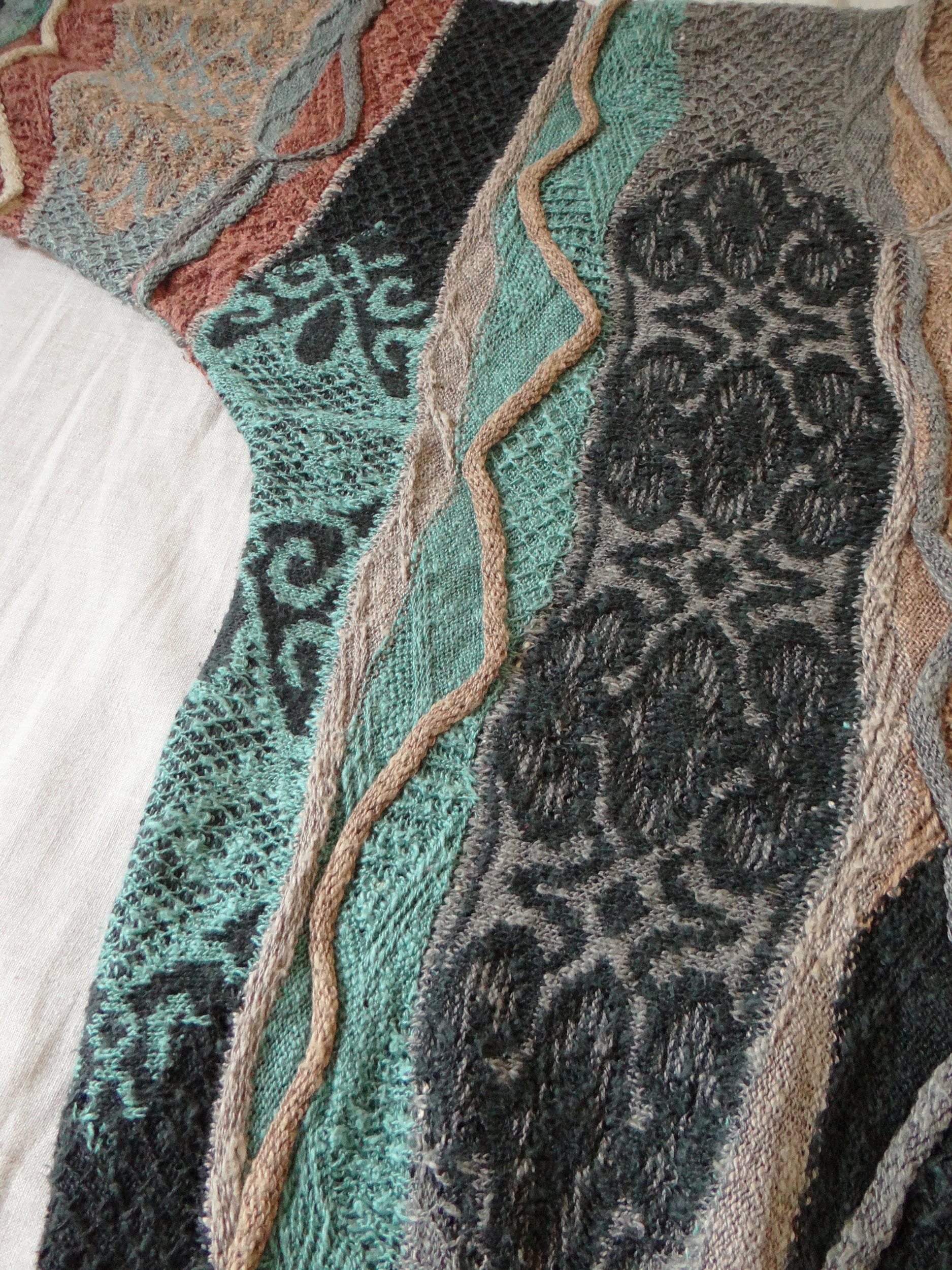 Coogi Classic Rococo Vaporwave Pattern Multicolor Sweater Knit - Etsy