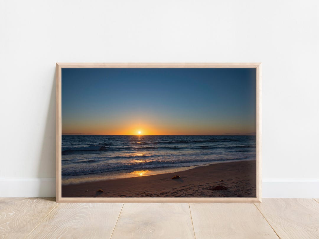 Oxnard California Beach Sunset - Photography Print - Etsy