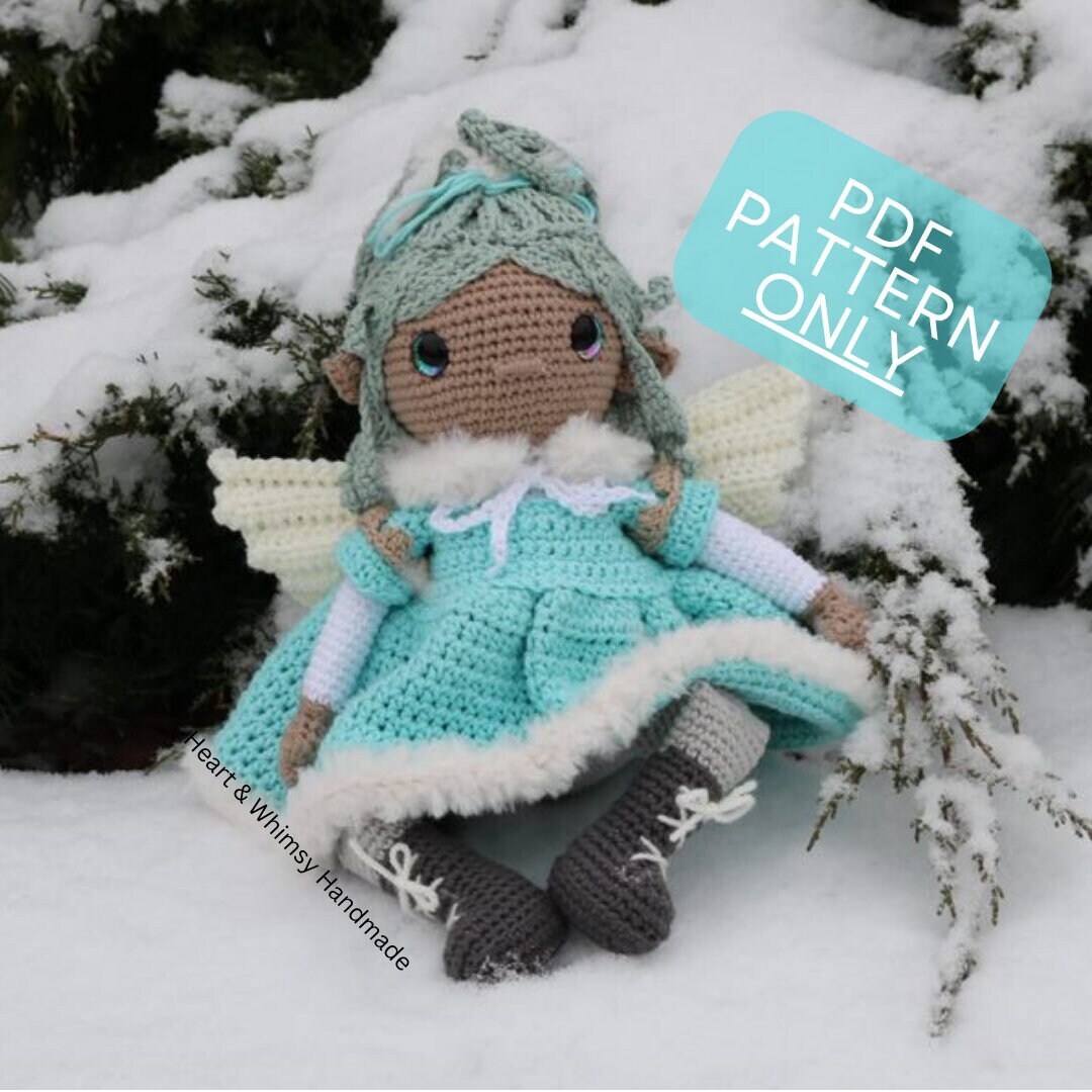 Nuala - Little Winter Fae - CROCHET PATTERN ONLY - Etsy