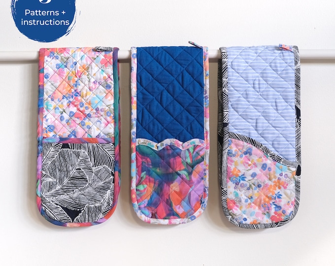 Oven Mitt Pdf Sewing Pattern - Etsy