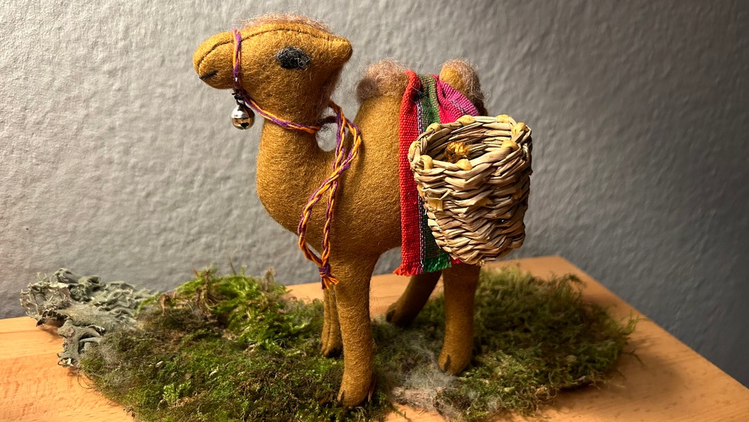 Camel 17 Cm - Three Kings - Nativity Figures - Etsy