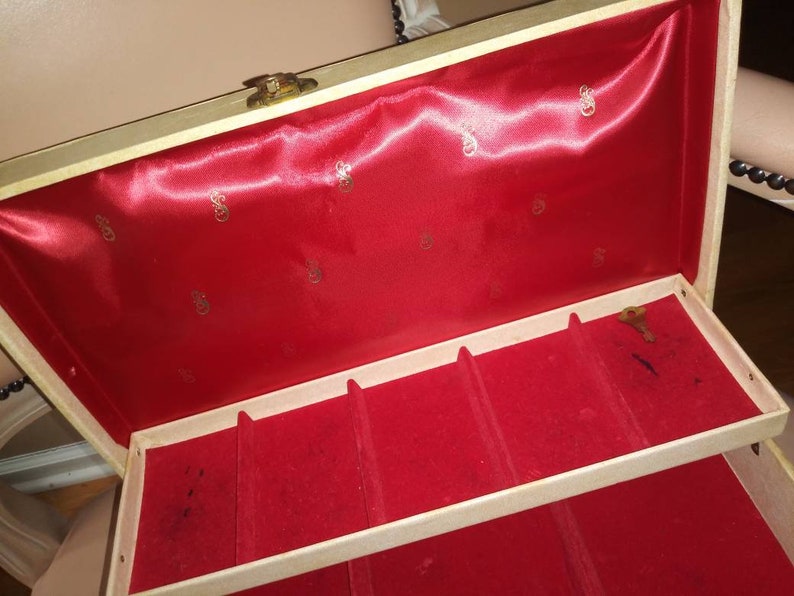 1950s Vintage Jewelry Box - Etsy