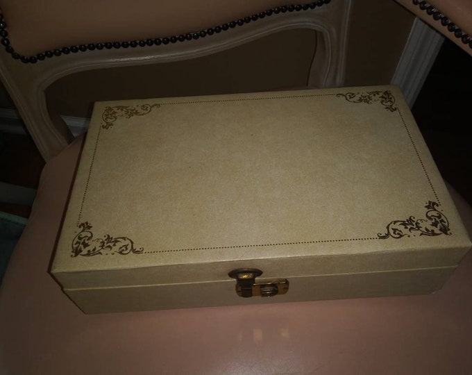 1950s Vintage Jewelry Box - Etsy