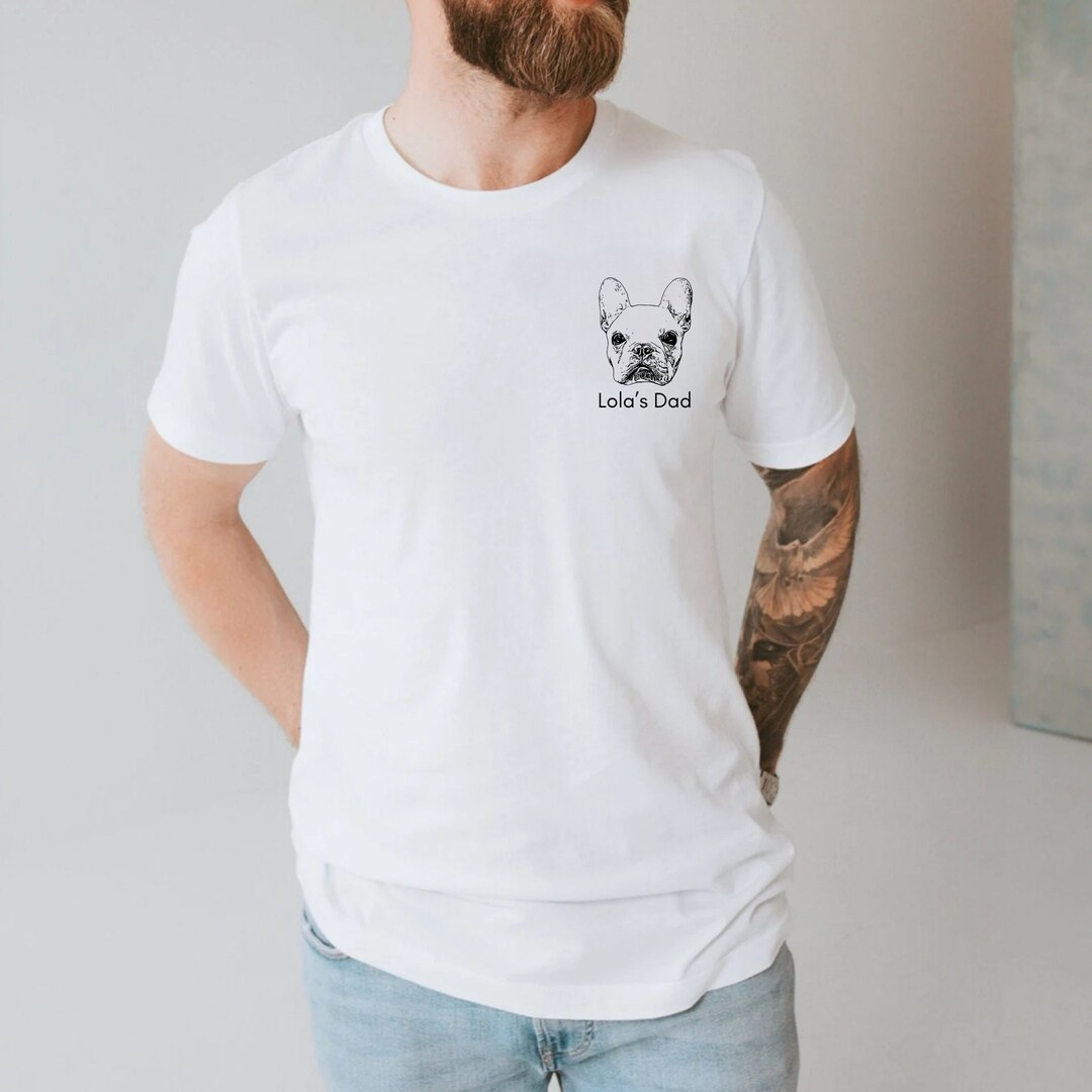 Custom Pet Face Portrait Unisex T-shirt, Fits up to 4 Dogs or Cats, Dog ...