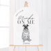 Custom Digital Pet Portrait Wedding Sign, Personalized Open Bar Sign ...