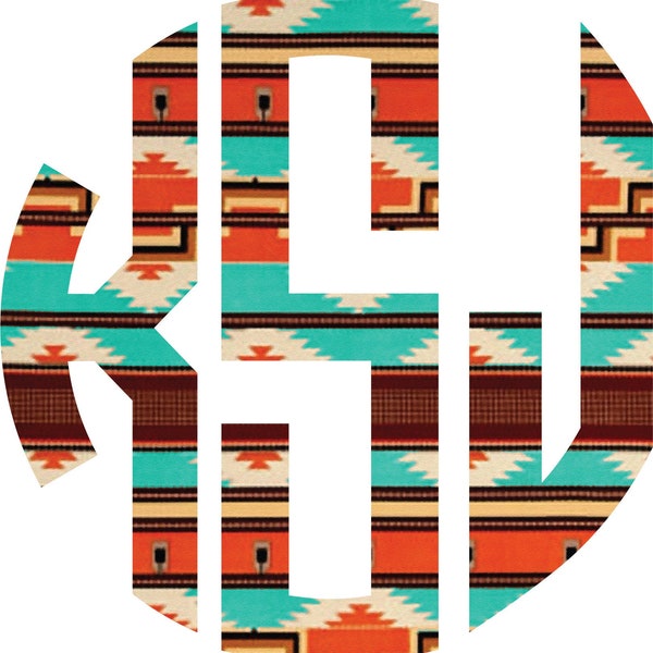 Aztec Letters - Etsy