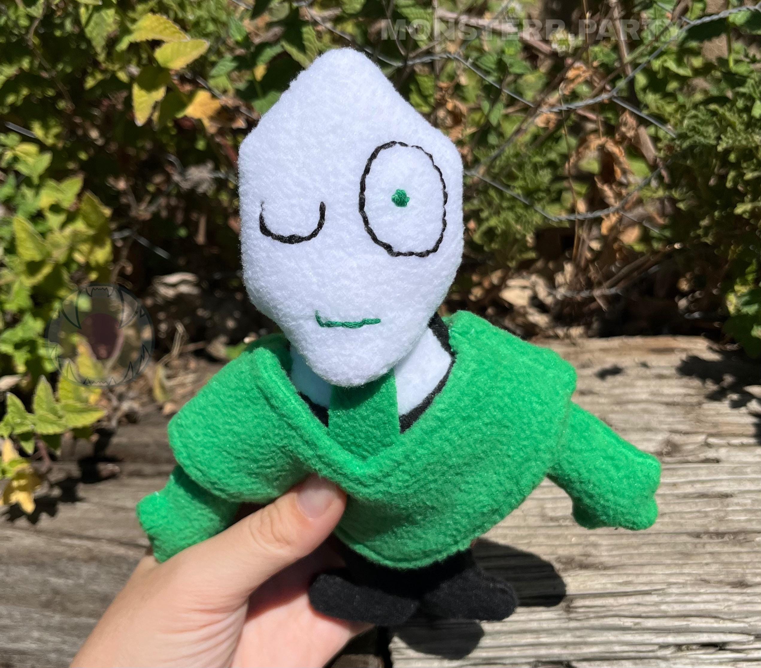 Deltarune Battat/green Pippins Plush - Etsy
