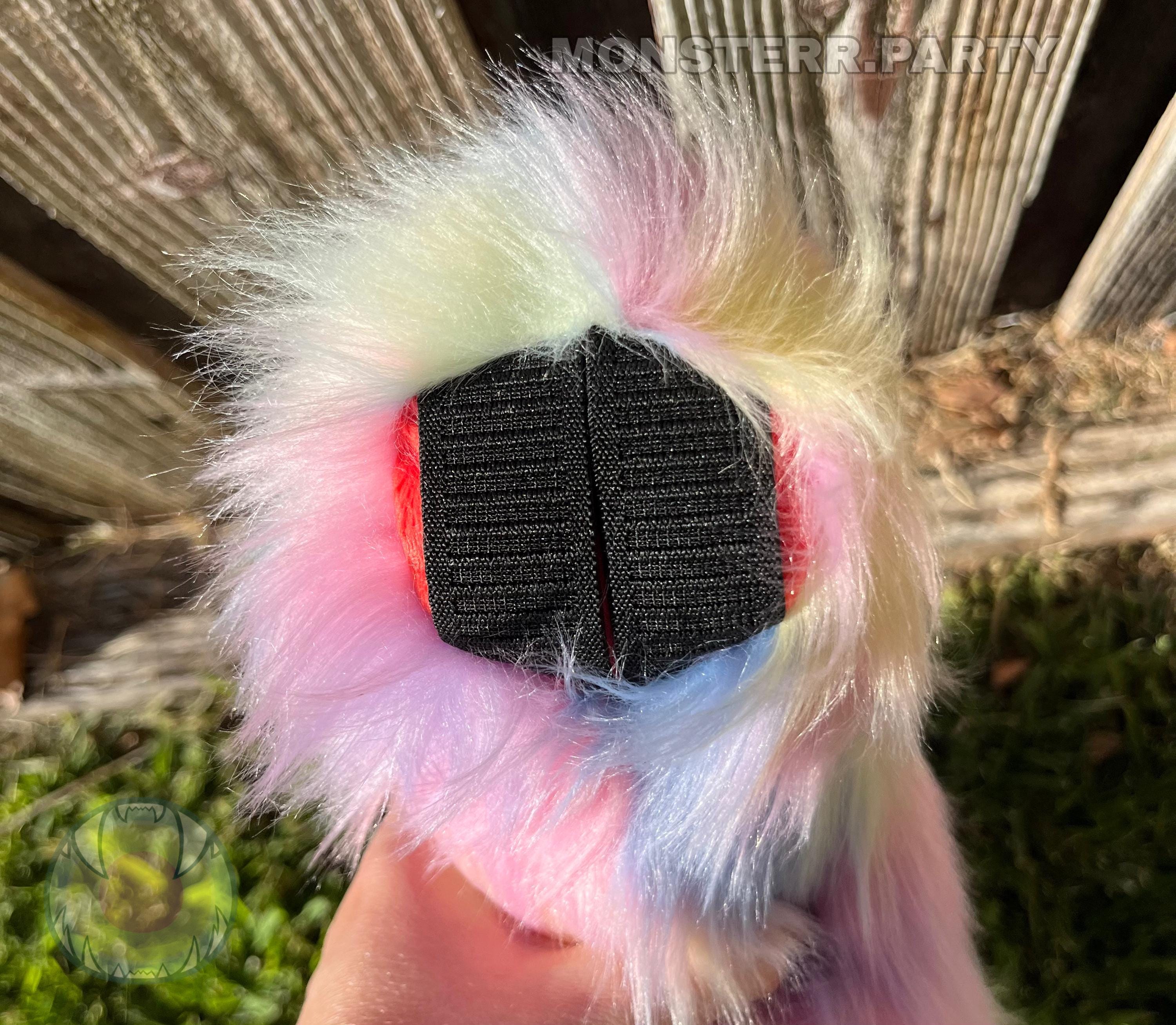 Rainbow Cotton Candy Fursuit Tails - Etsy