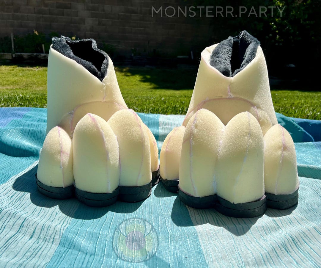 Foam Digitigrade Fursuit Feet Base - Etsy