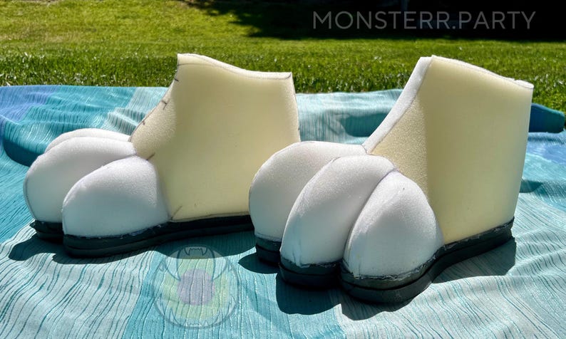 Foam Slim Plantigrade Fursuit Feet Base - Etsy