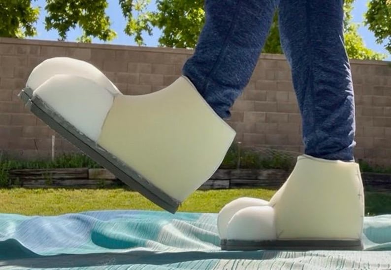 Foam Slim Plantigrade Fursuit Feet Base - Etsy