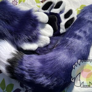 Fursuit Mochi Paws and Tail Set - Etsy