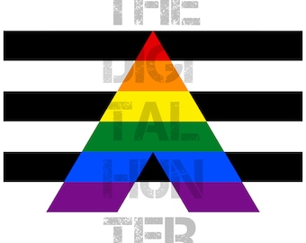 Straight Ally Flag - Etsy