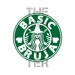 BRUJA SVG, PNG, Brujas Brew, Basic Bruja, Shirt Sublimation, Clipart ...