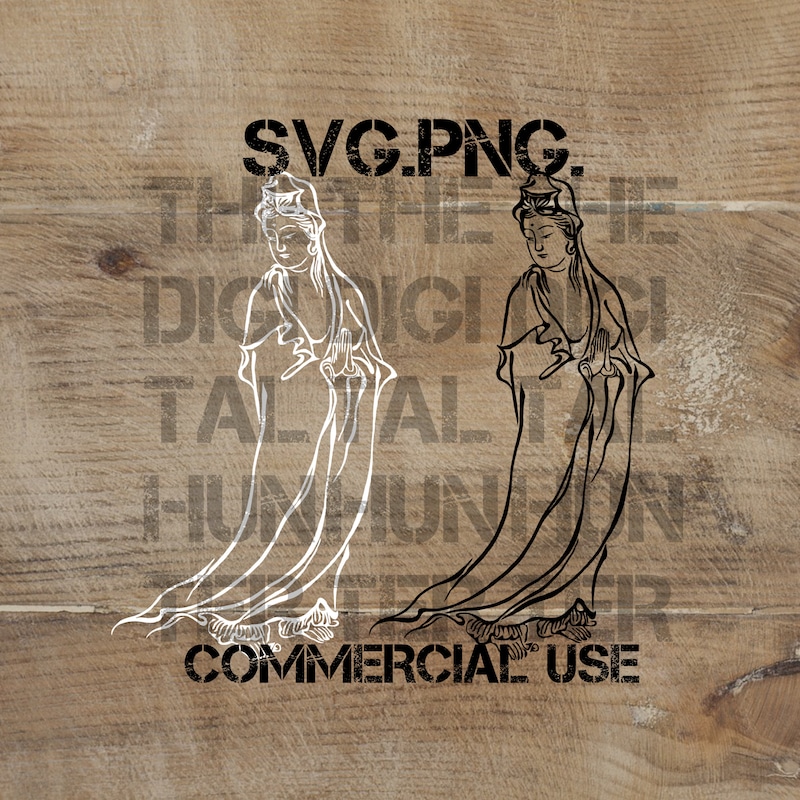 Kwan Yin Drawing - Etsy