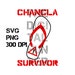 CHANCLA SURVIVOR SVG, Png, Clipart, Clip Art, Printable, Digital ...