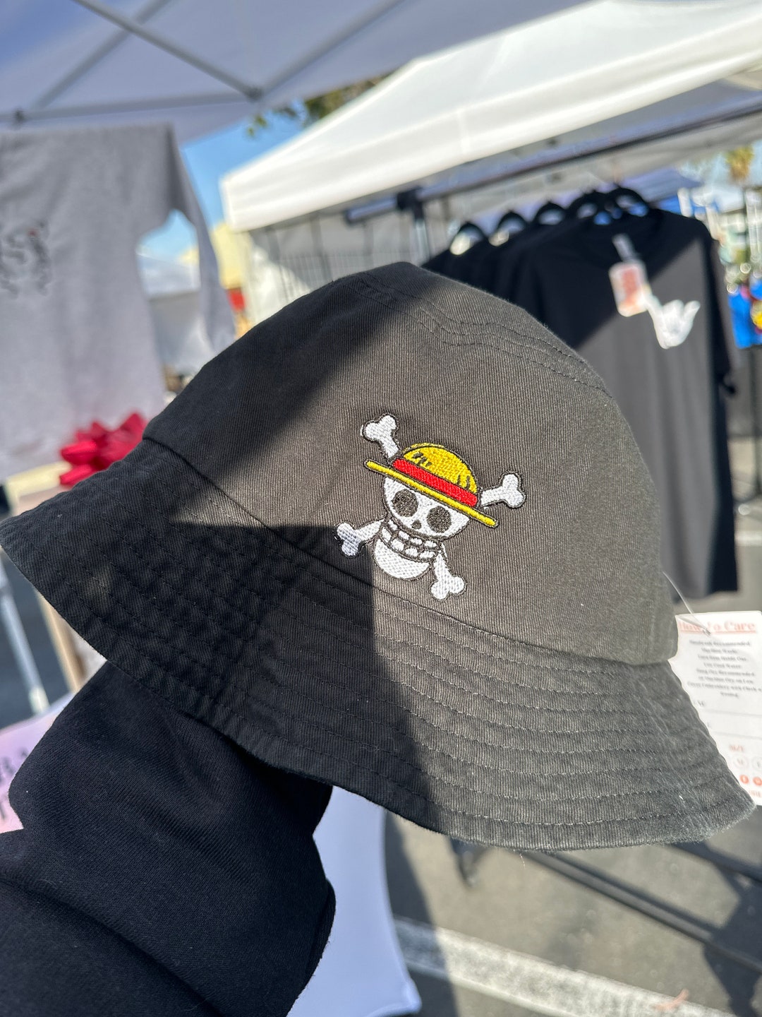 Bucket Hat Luffy One Piece Anime Hat - Etsy