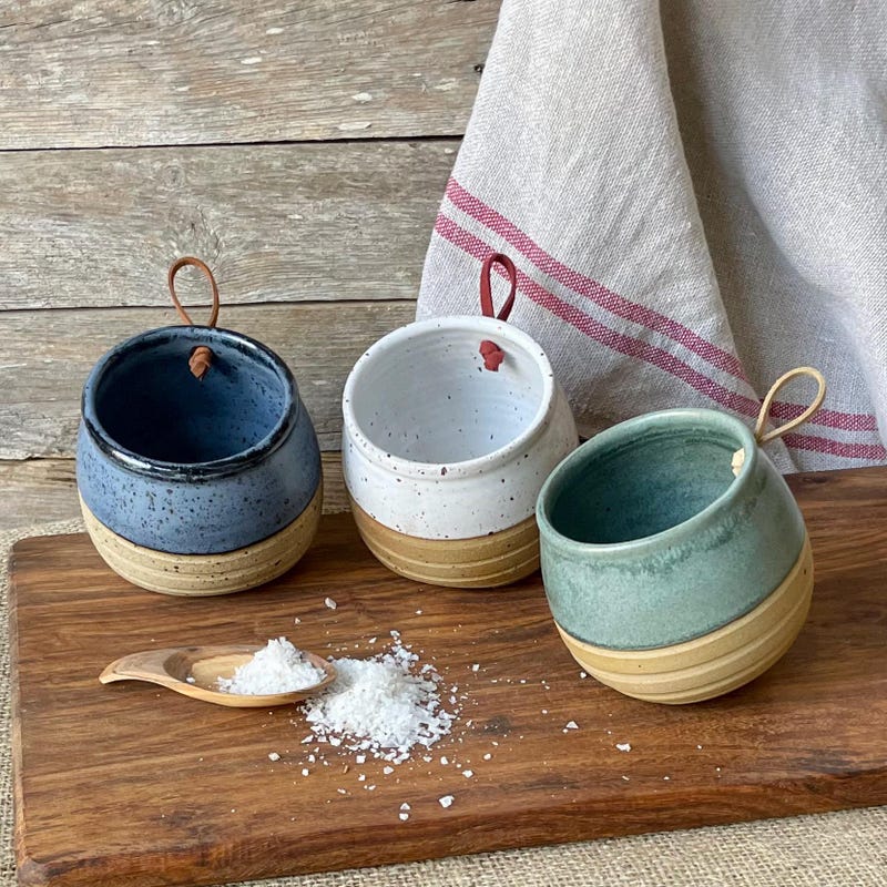 Ceramic Salt Pig - Etsy