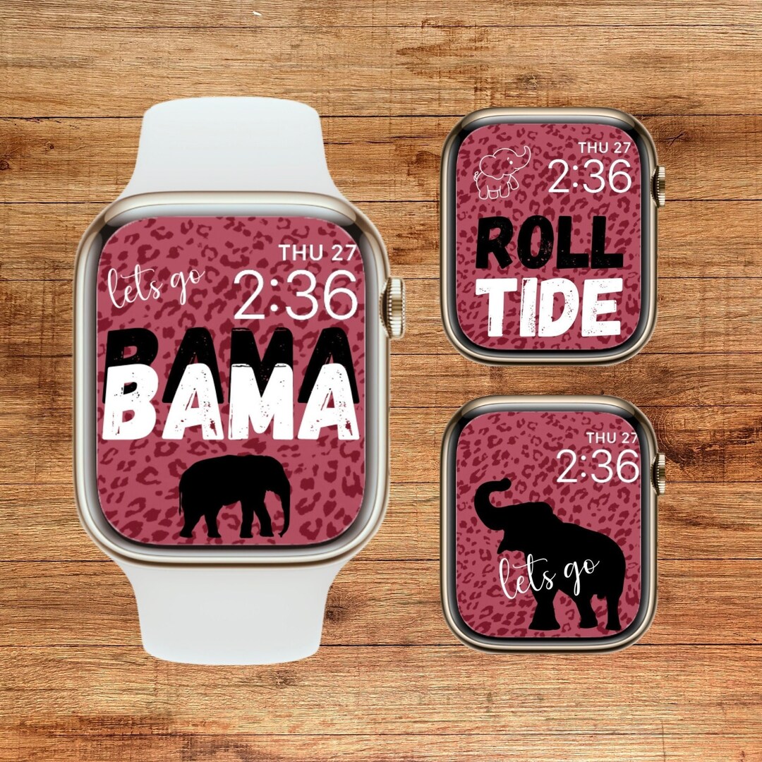 Alabama Watch Wallpaper for Gameday X 3 - Etsy
