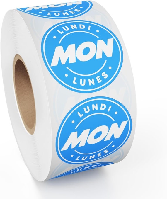 Sticker Paper Day Dots We Can Source It Ltd - Day Dot Food Label ...