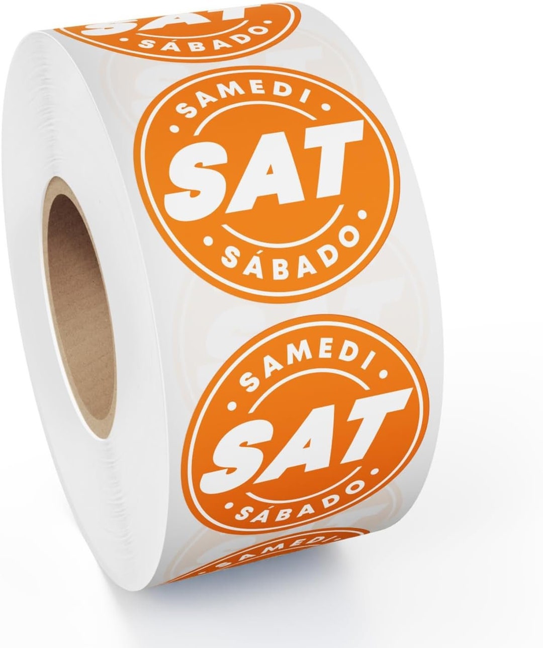 MESS Days of the Week Stickers - Day Dots Food Labels (saturday ...