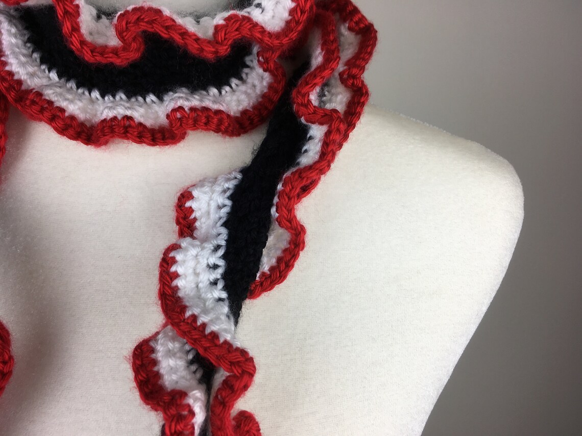 Swiss Miss Swirly Scarf - Etsy
