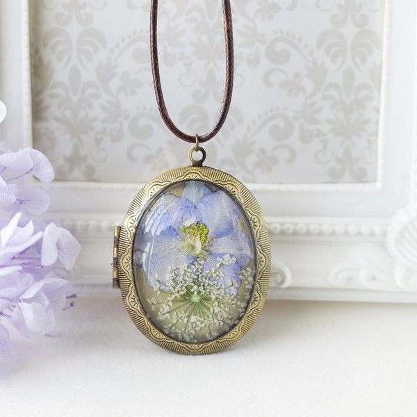 Yellow Flower Locket - Etsy
