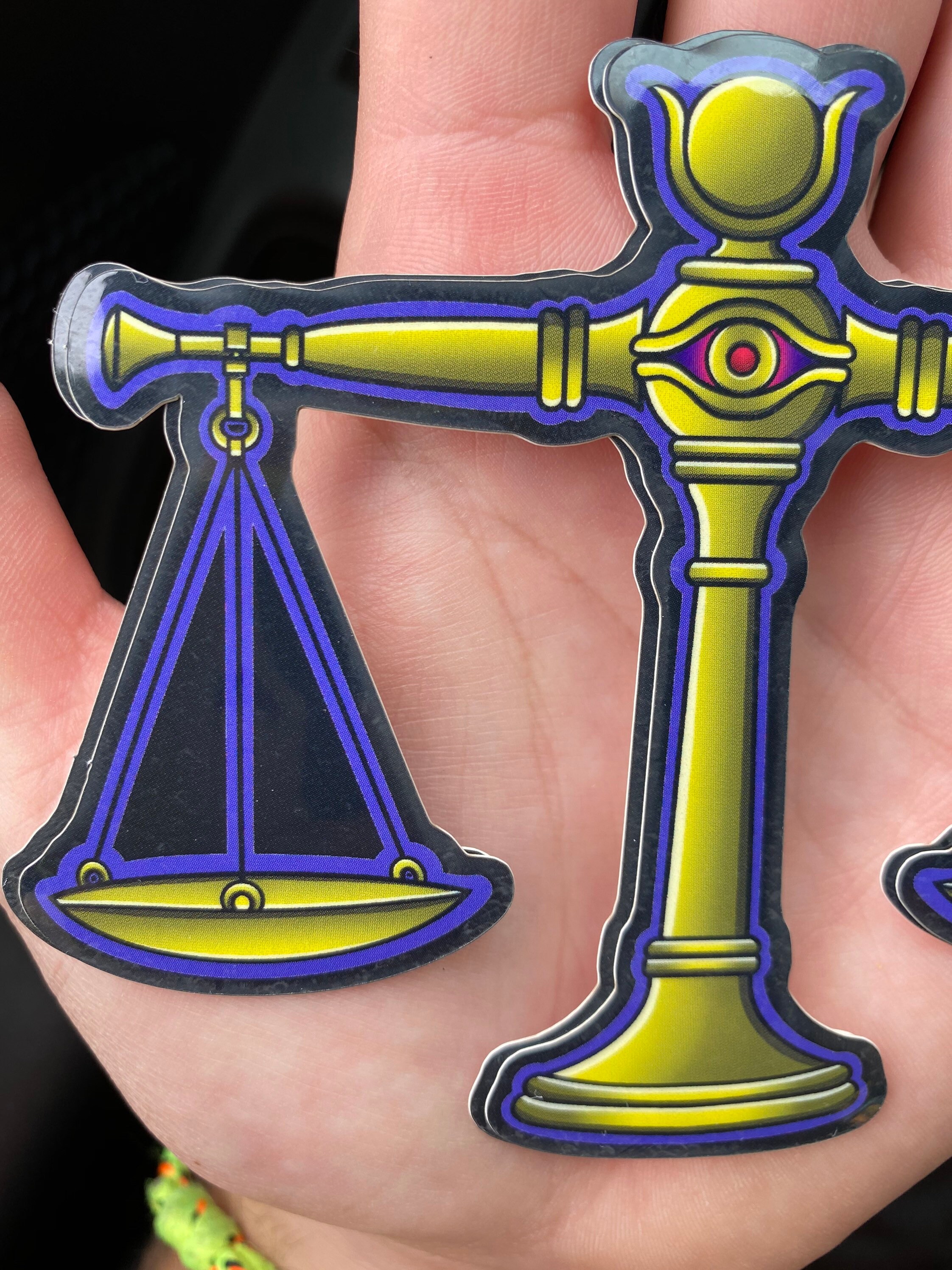 Millennium Scale Sticker - Etsy