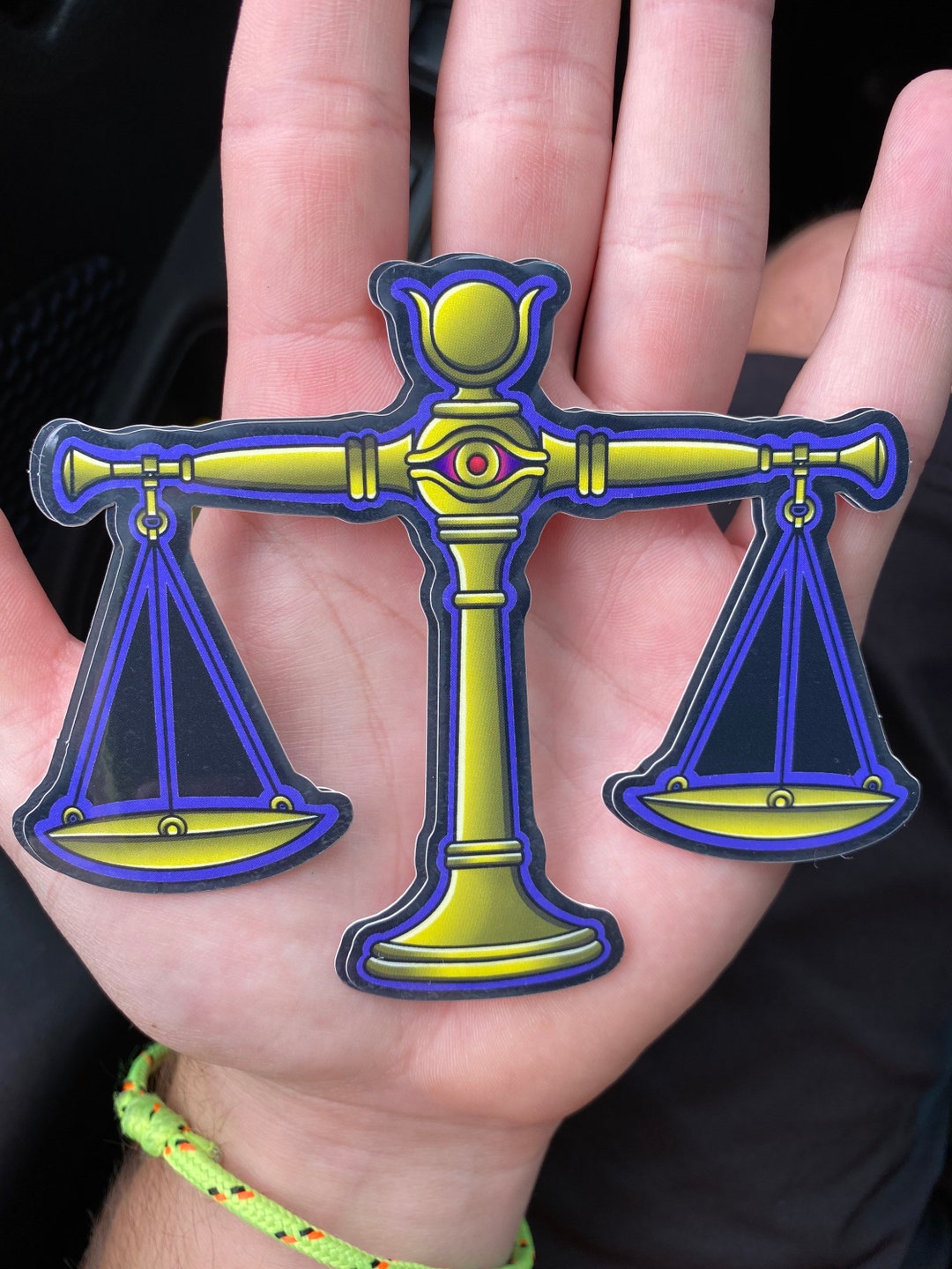 Millennium Scale Sticker - Etsy