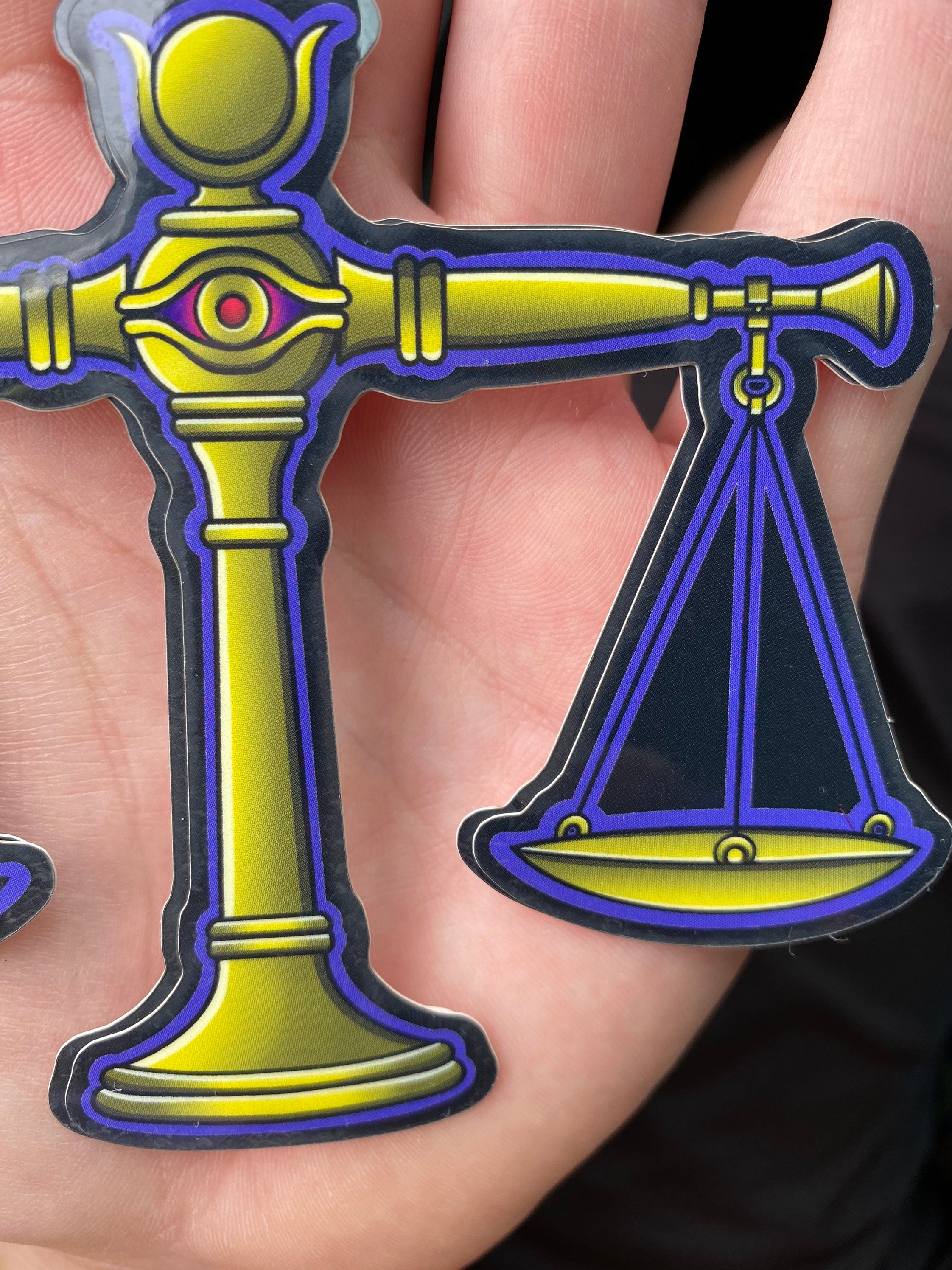 Millennium Scale Sticker - Etsy