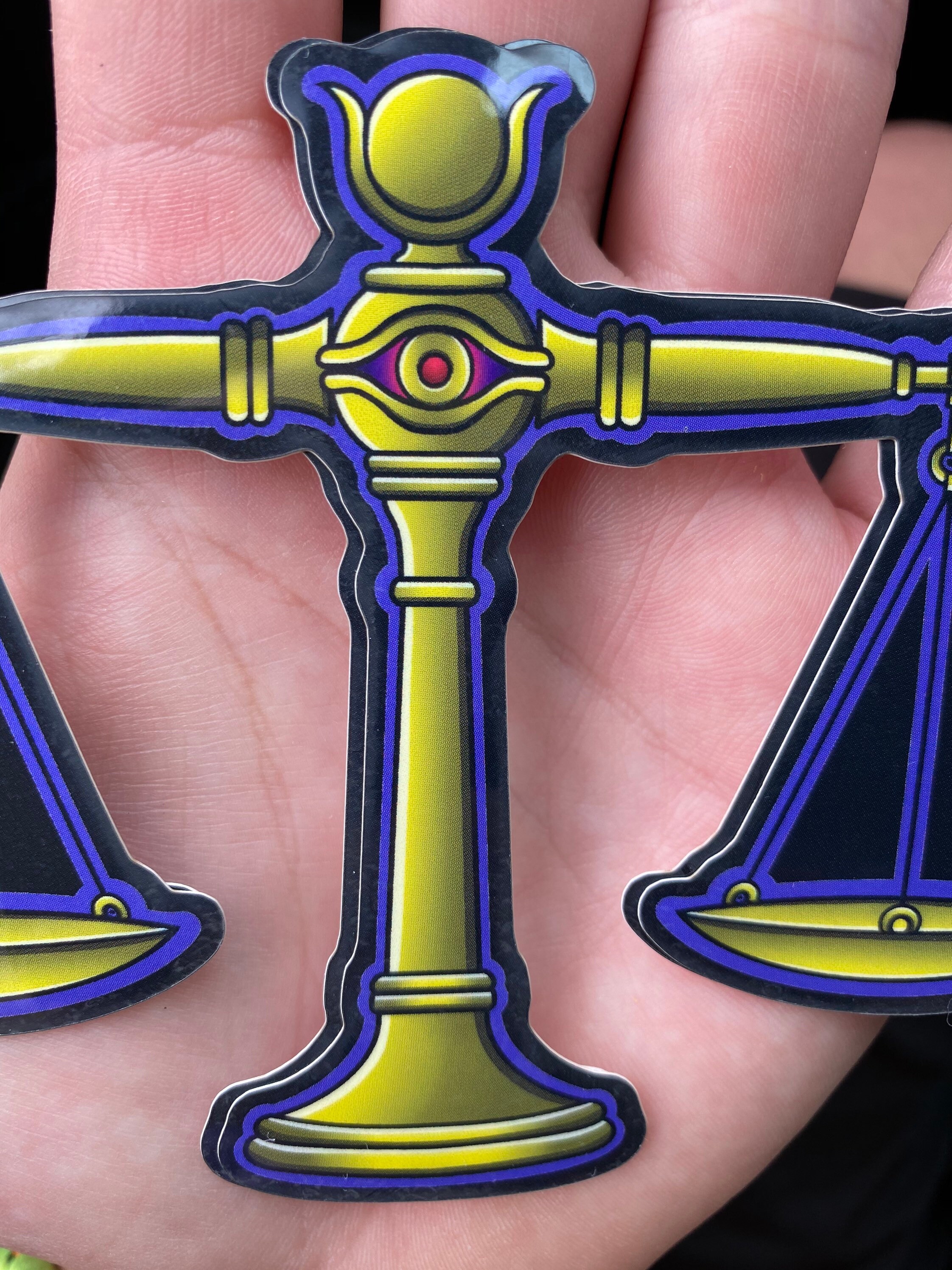 Millennium Scale Sticker - Etsy