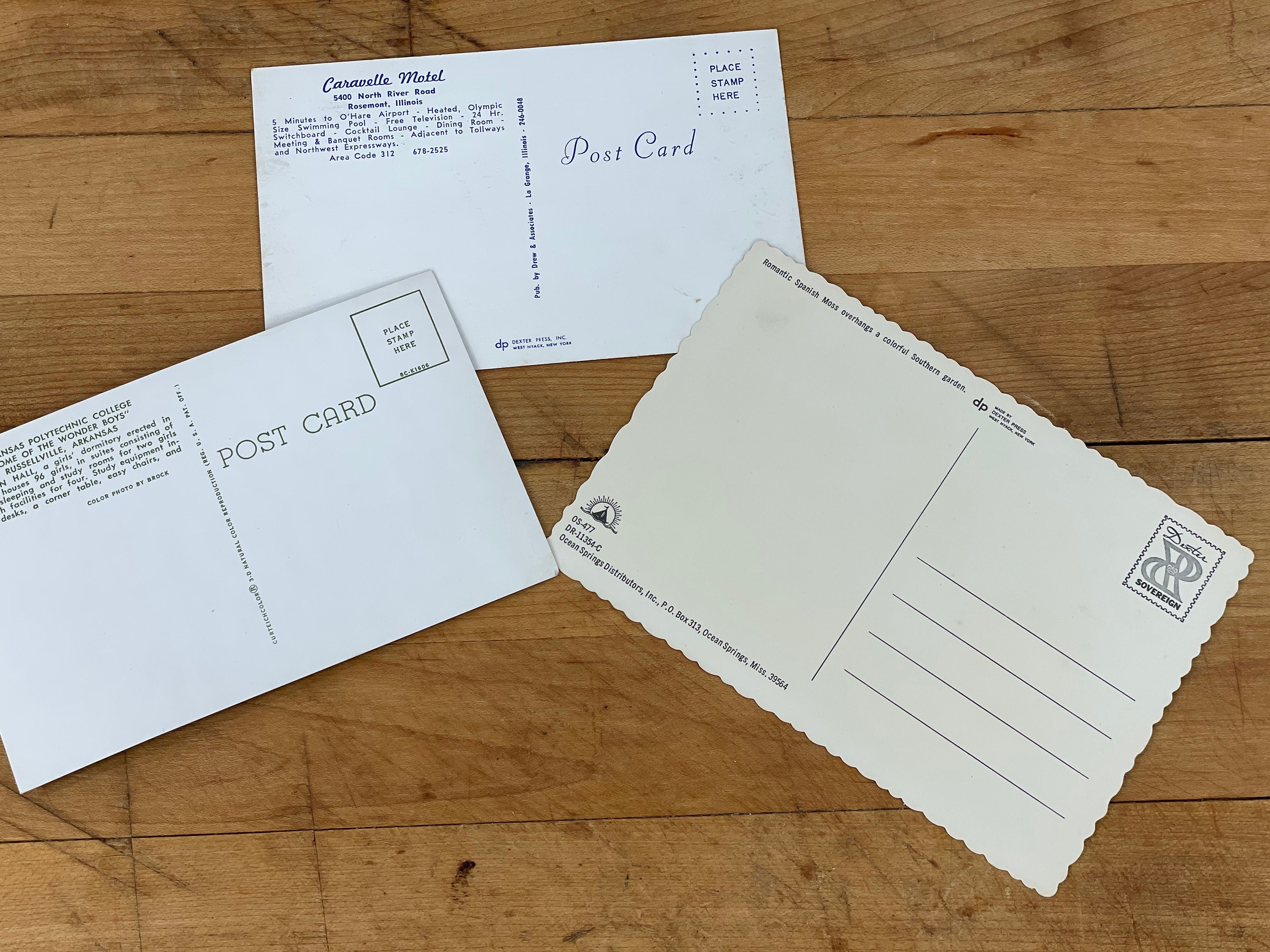 Set of 12 Vintage Unused Postcards From Around the USA - Etsy