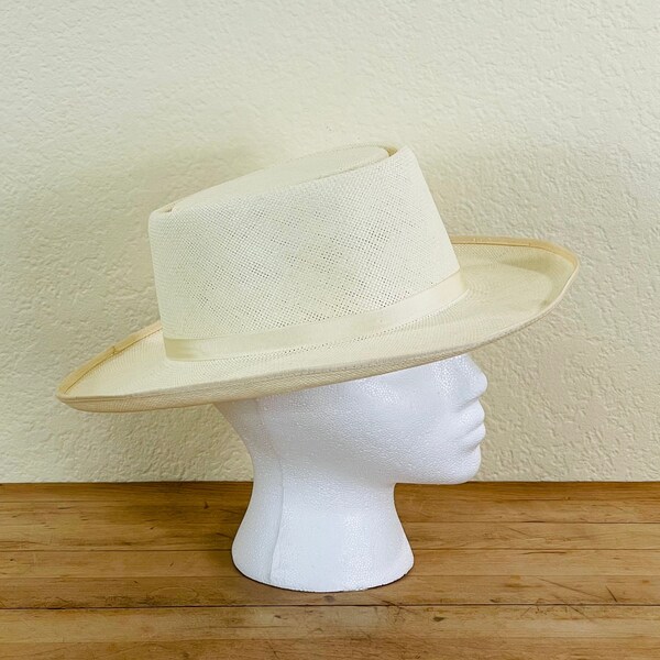 Vintage Ivory Hat - Etsy