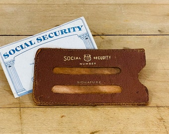 Social Security Card - Etsy