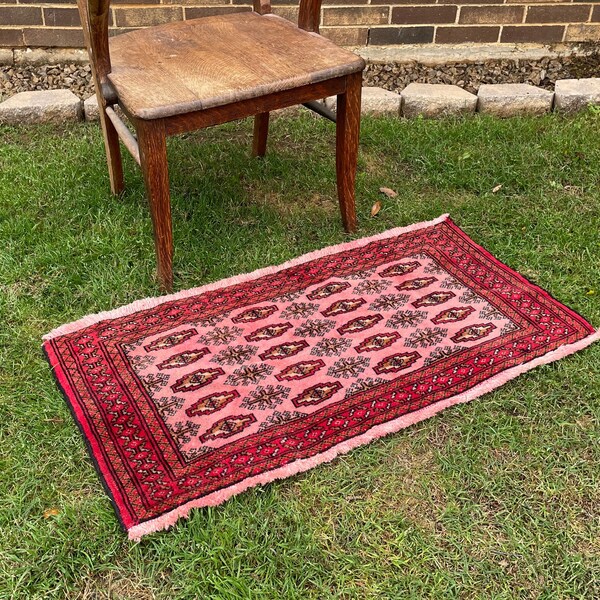 Red Persian Rug - Etsy