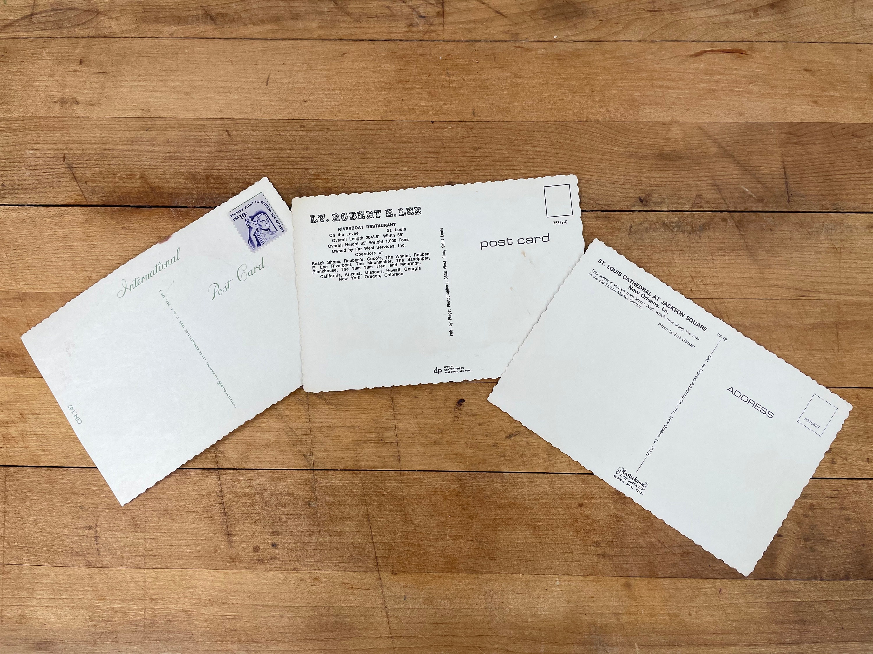 Set of 12 Vintage Unused Postcards From Around the USA - Etsy