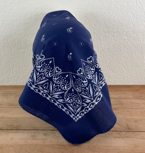 Navy Blue Bandanas