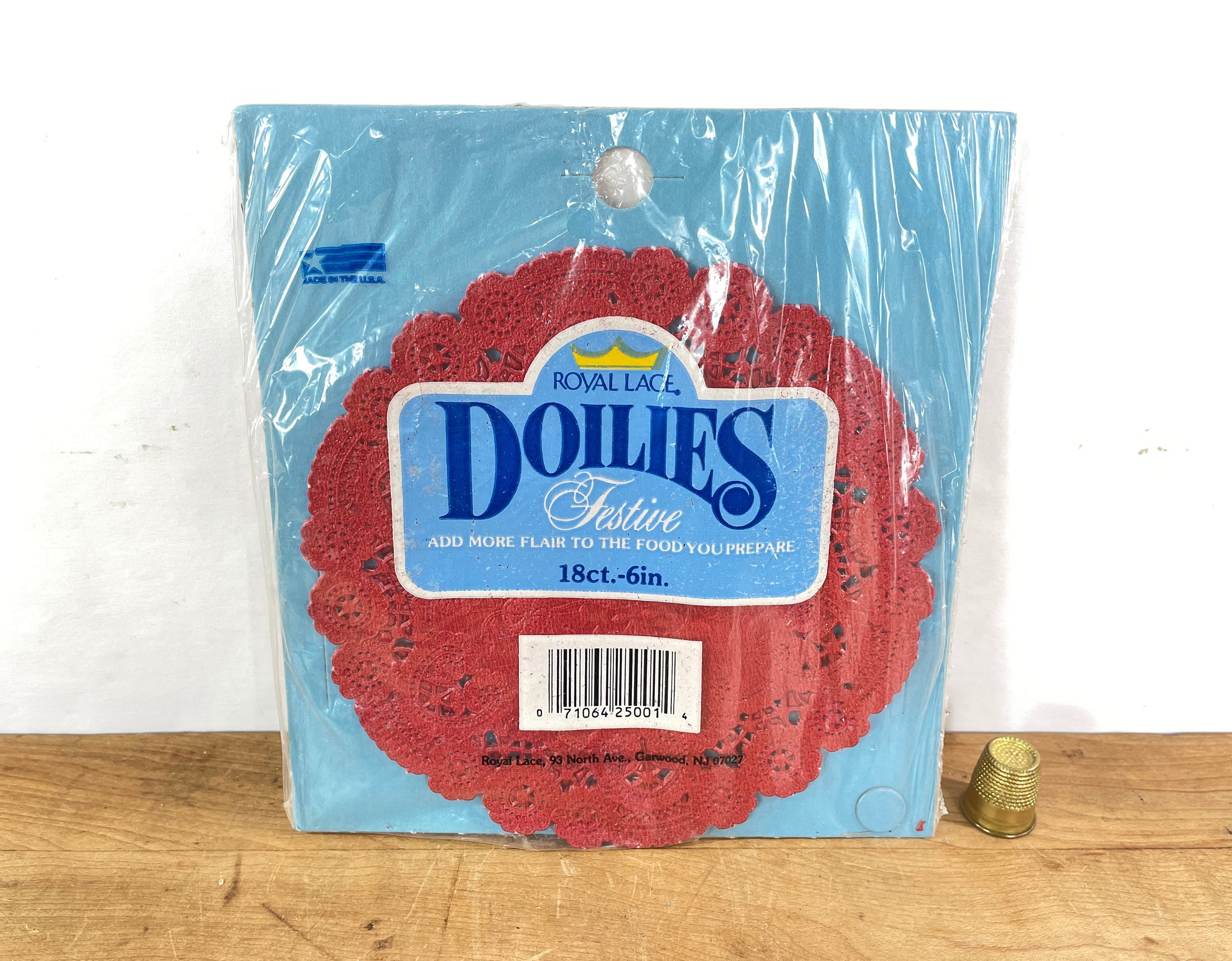 Red Paper Lace Doilies by Royal Lace Garwood, NJ 6 Red Paper Doilies - Etsy