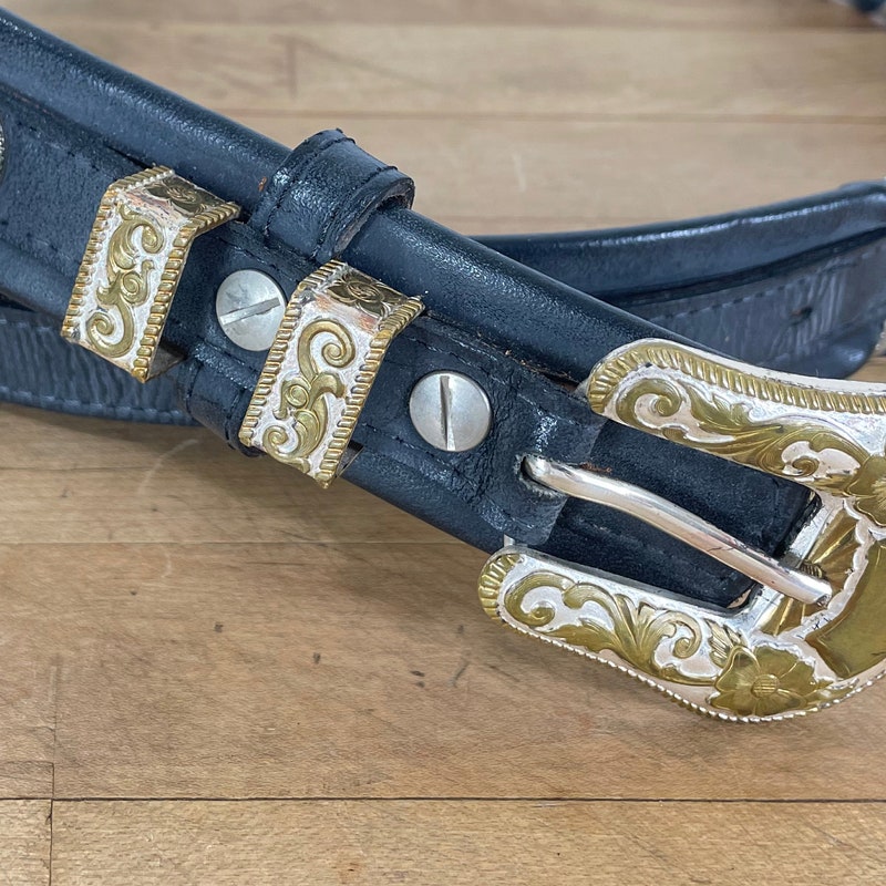 Mens Black Ranger Belt - Etsy