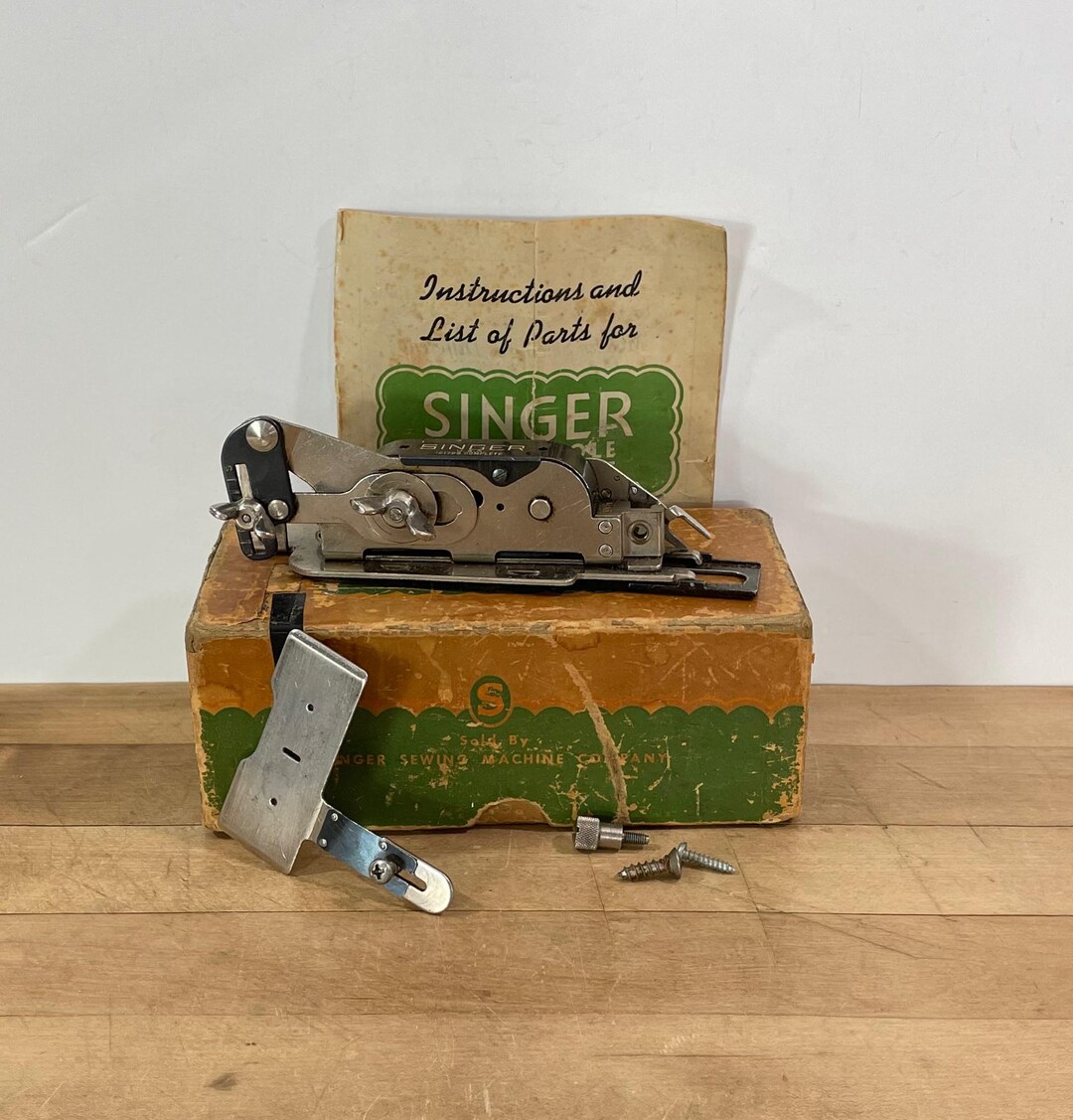Vintage Singer Sewing Machine Buttonhole Attachment No 121795 - Etsy