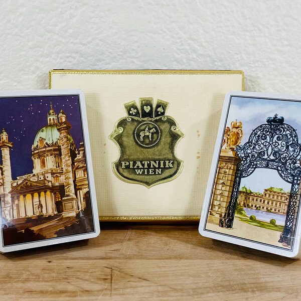 Piatnik Vienna Cards - Etsy
